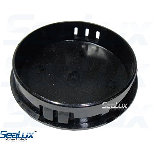 SeaLux Marine Boat Black 2-5/8 INCH PLASTIC BOAT CENTER STEERING WHEEL ...
