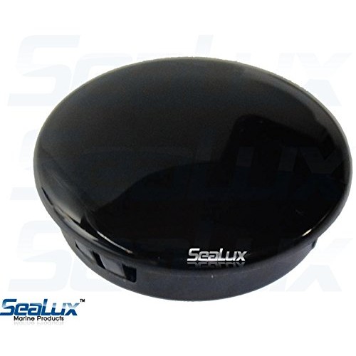 SeaLux Marine Boat Black 2-5/8 INCH PLASTIC BOAT CENTER STEERING WHEEL ...