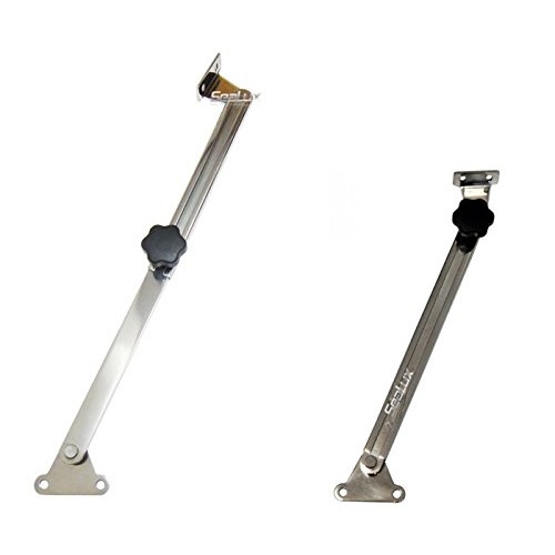 SeaLux Marine Premium 316 SS Hatch Lid Stay, Support and Adjuster 10 ...