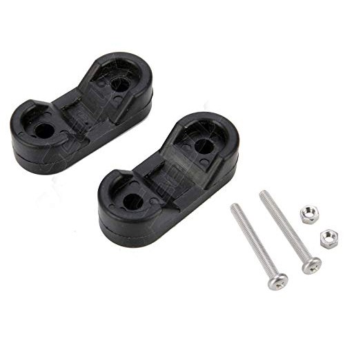 SeaLux Marine Extra Clamp On Rail Mount Nylon Bracket for 7/8"-1" Dia ...