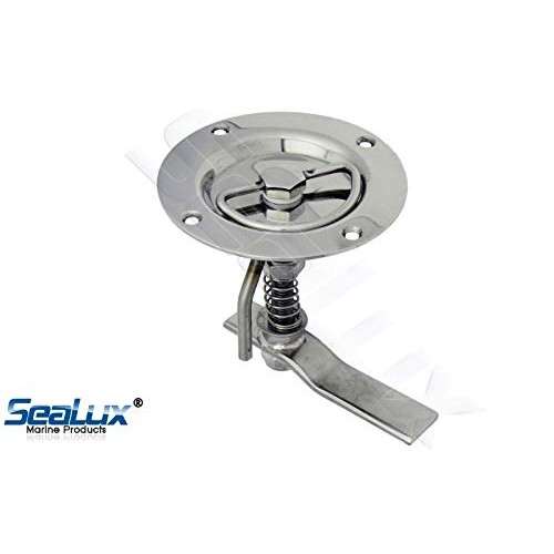 SeaLux Heavy Duty Marine Grade 316 Stainless Steel Compression Round 3 ...