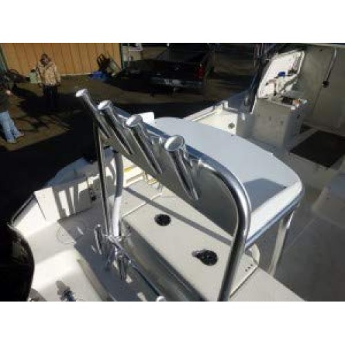 SeaLux Marine Aluminum T-Top Tower Flare Weld-On Rocket Launcher Rod ...