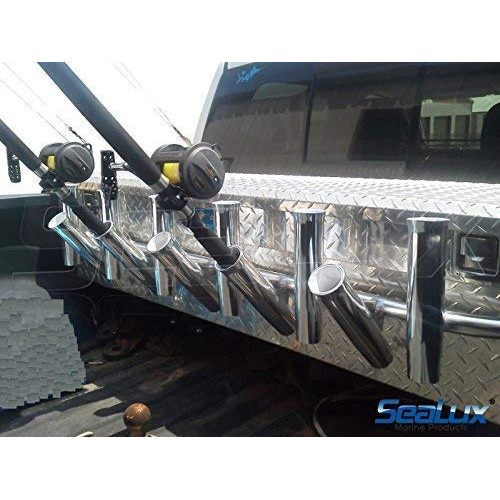 SeaLux Marine Aluminum T-Top Tower Flare Weld-On Rocket Launcher Rod ...